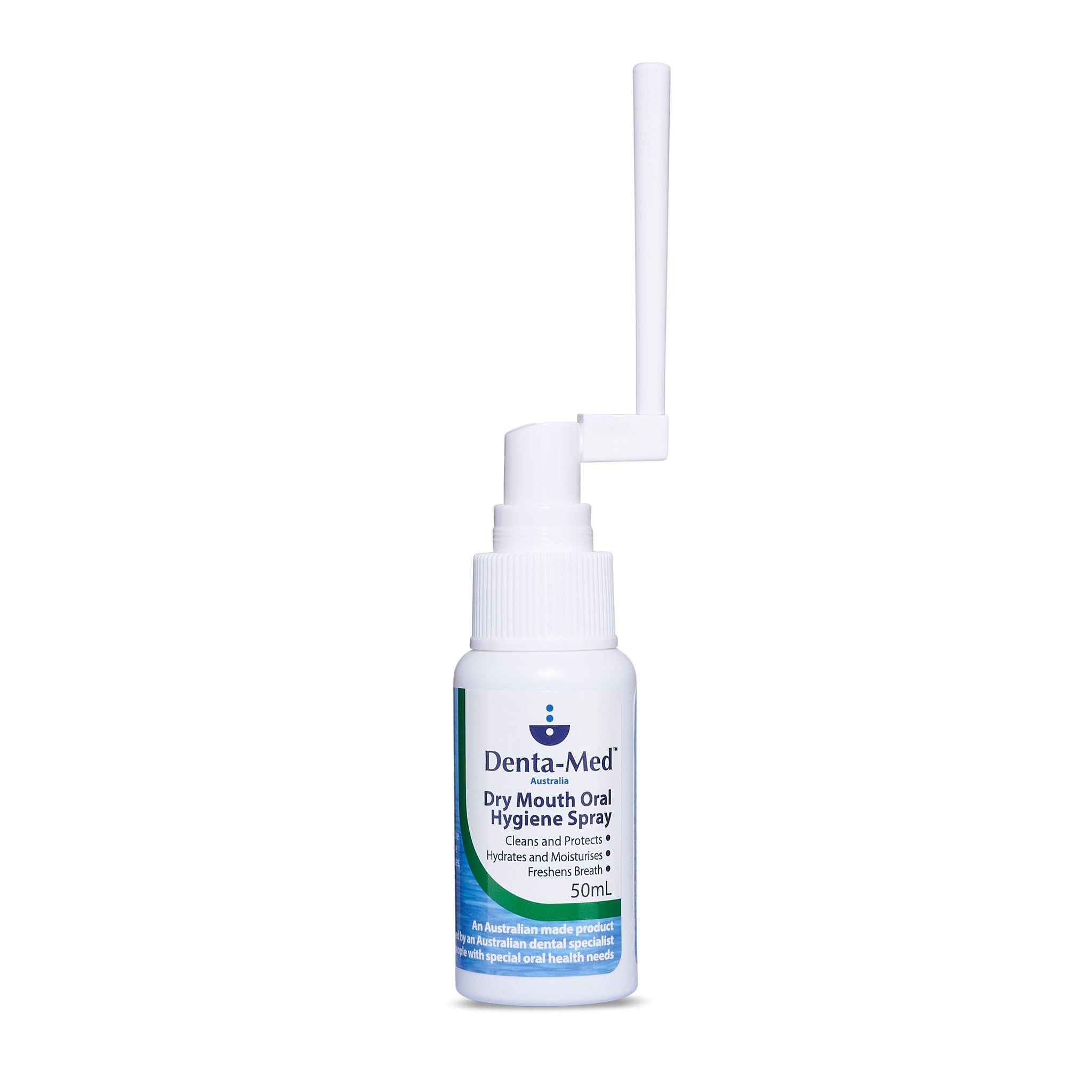 Denta-Med Dry Mouth Oral Hygiene Spray 50mL with extended 360 nozzle ...