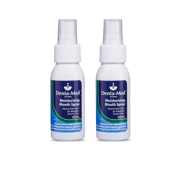 Dry Mouth Moisturising Spray 60mL_Twin Pack – Denta-Med Australia