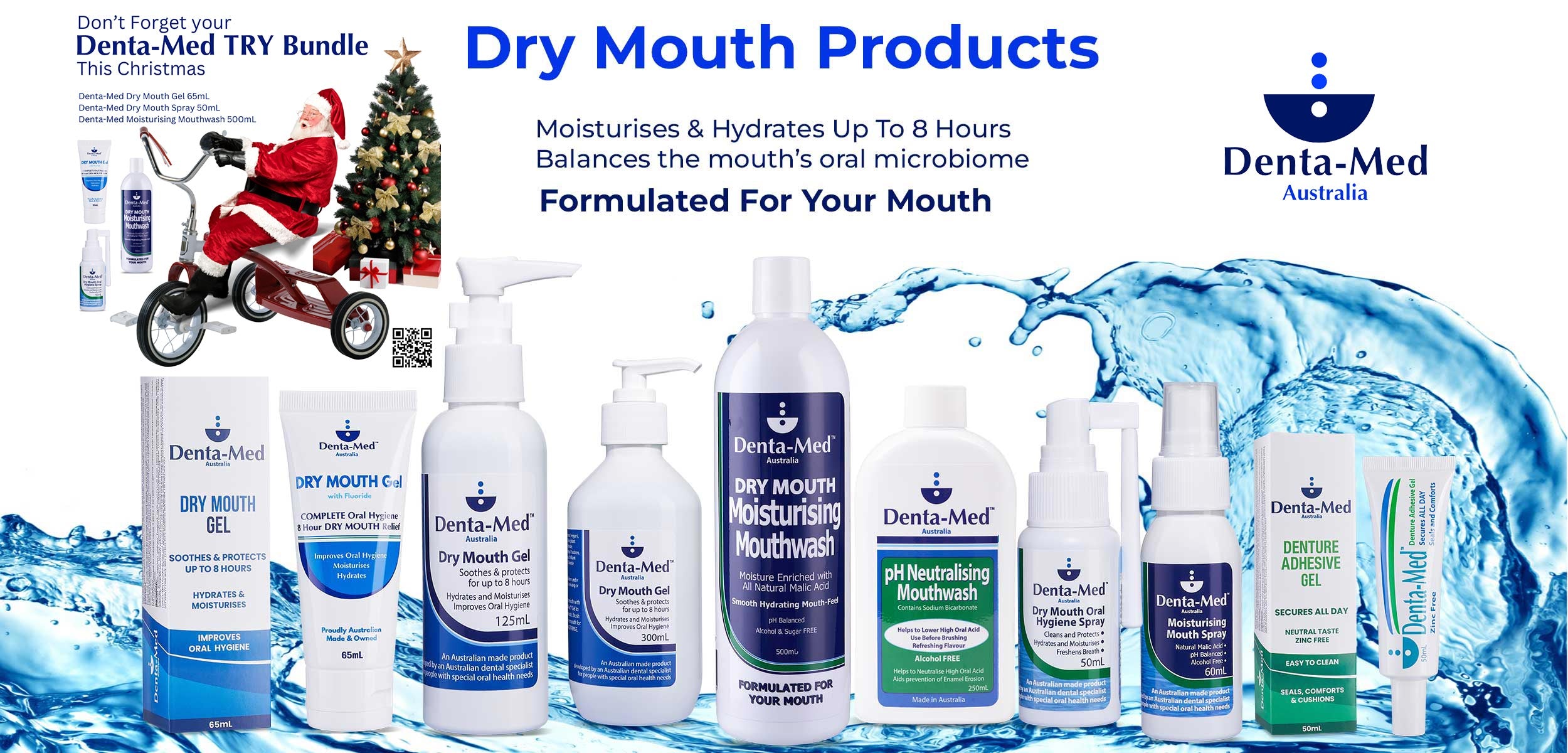 Denta-Med Australia - Dry Mouth Oral Hygiene Products
