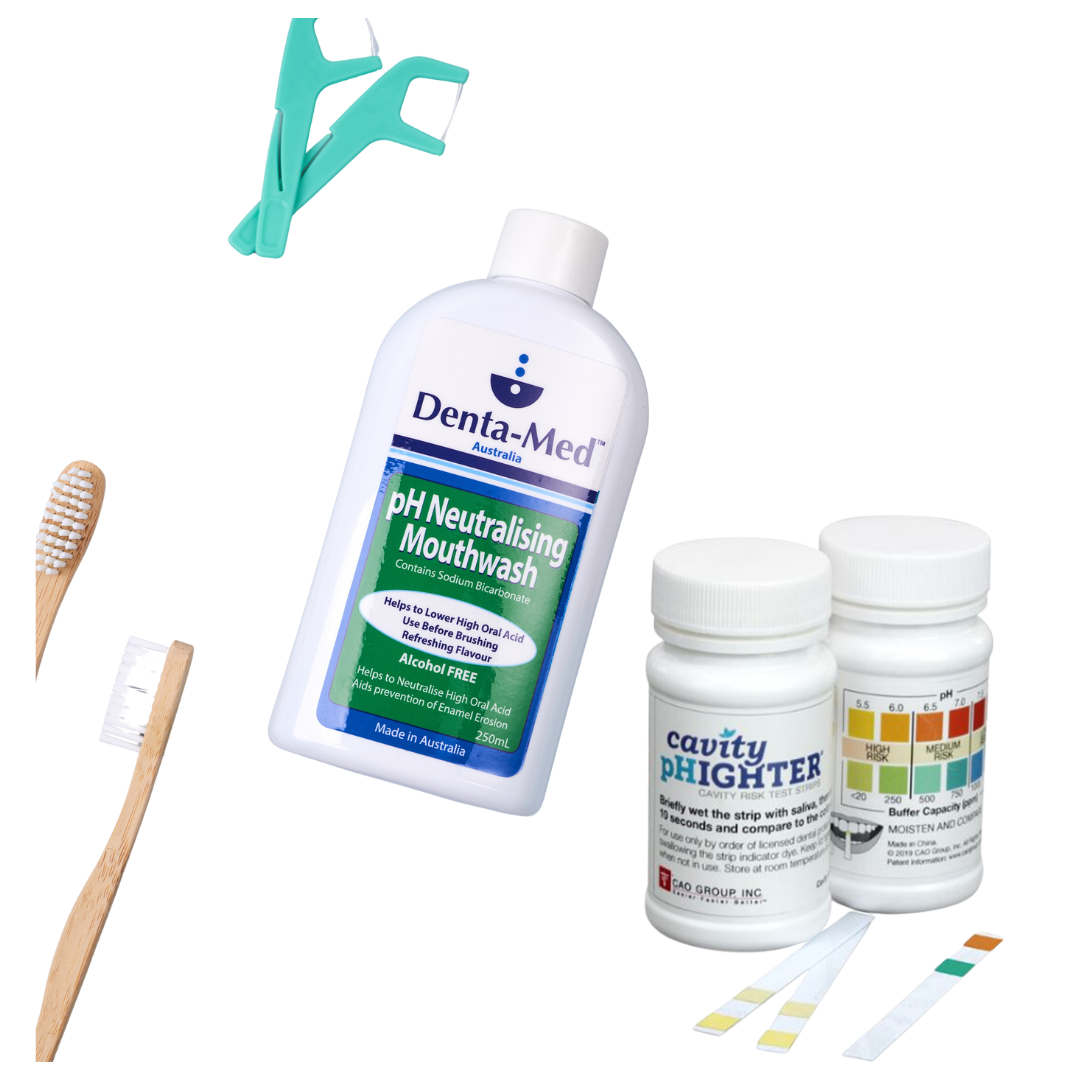 Oral pH Bundle - pH Test Strips (50 per bottle), Stainless Steel Tongu ...